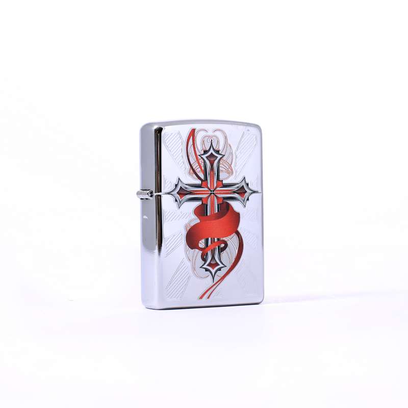 Zippo Cross with Wings | Excaliburshop