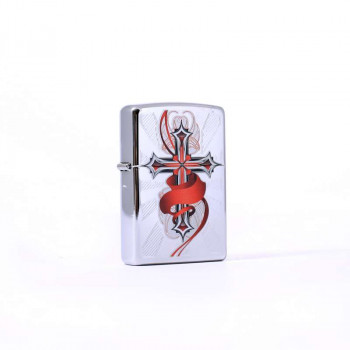 Zippo Cross with Wings | Excaliburshop